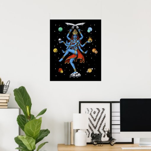 Kali Hindu Goddess Poster | Zazzle