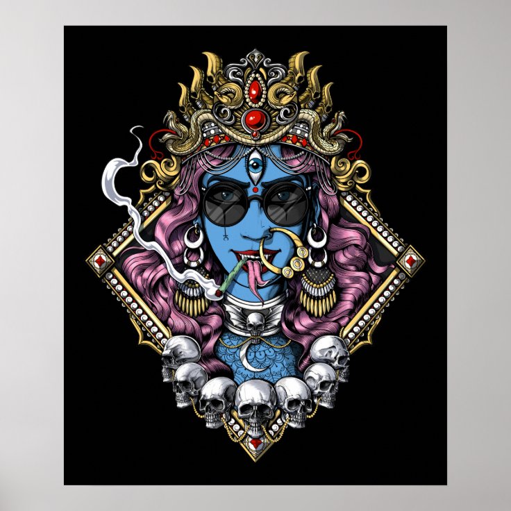 Kali Hinduism Goddess Poster | Zazzle