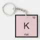 Kali Name Chemistry Element Periodic Table Keychain | Zazzle