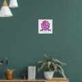 Kalila custom name meaning pink purple letter K Poster | Zazzle
