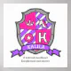 Kalila custom name meaning pink purple letter K Poster | Zazzle