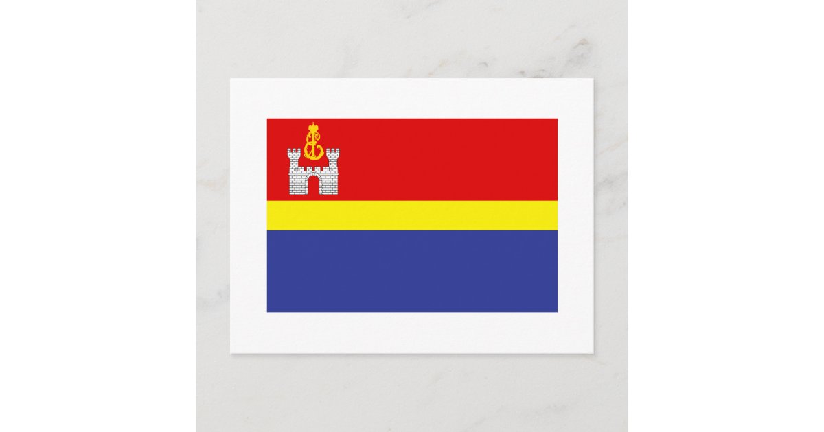 Kaliningrad Oblast Flag Postcard | Zazzle