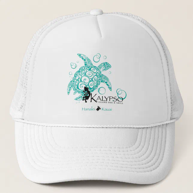 Kalypso Sea Turtle Trucker Hat | Zazzle