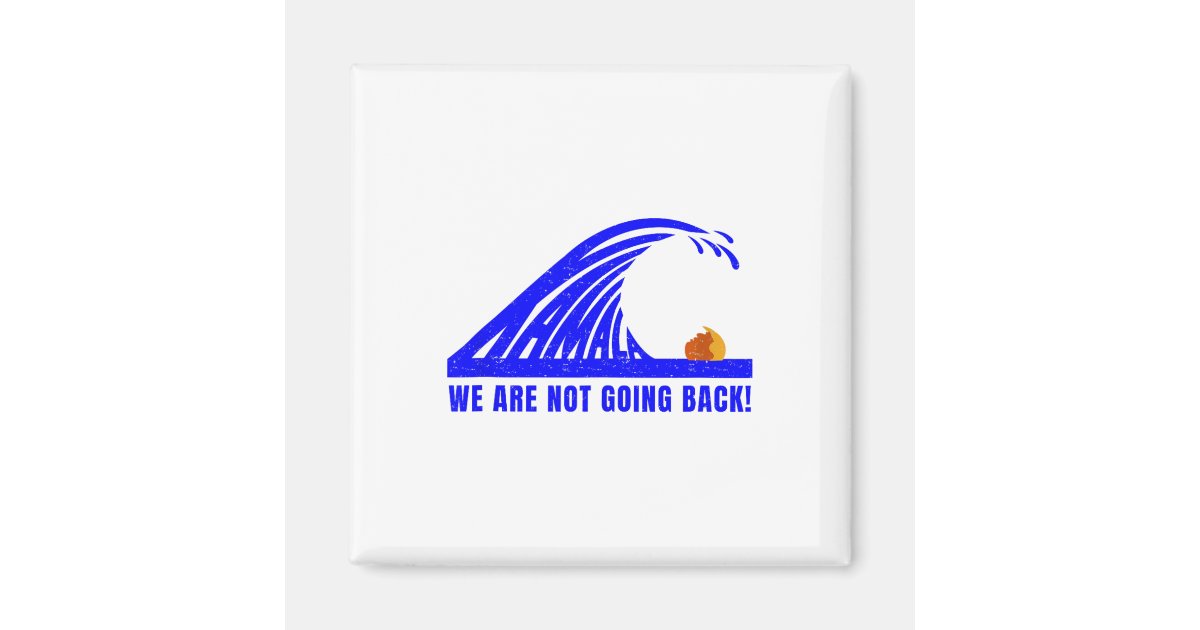 Kamala Blue Wave 2024 Magnet | Zazzle