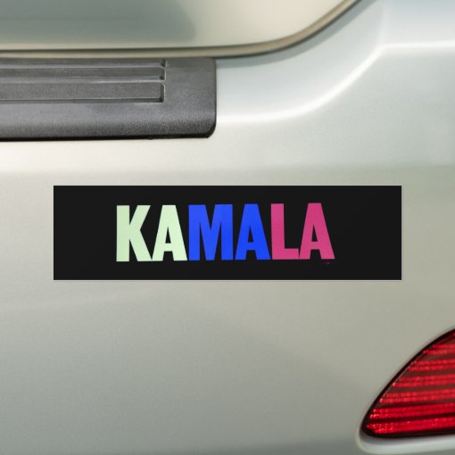 Kamala Bumper Sticker | Zazzle