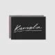 Kamala Cursive Signature White Car Magnet | Zazzle