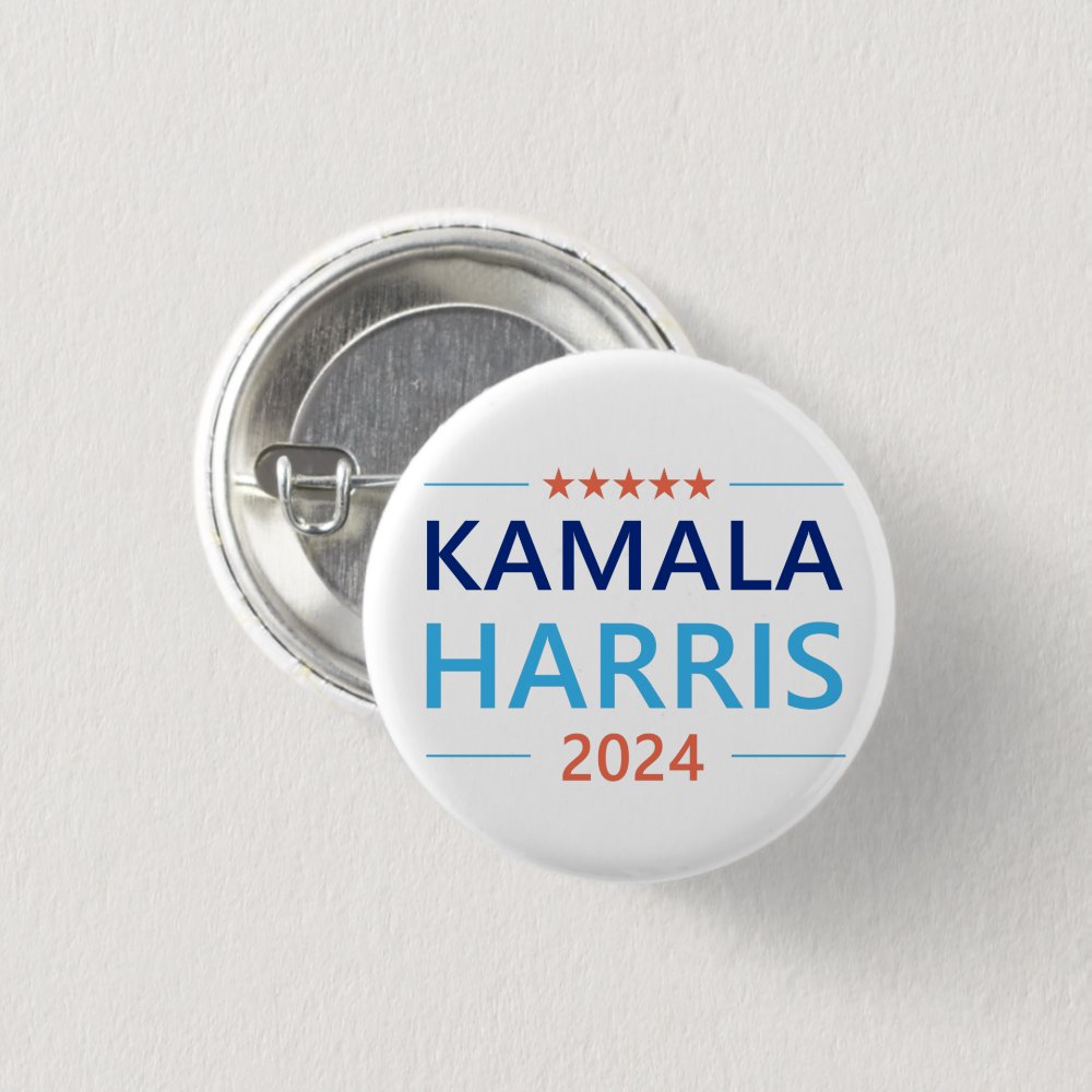 Kamala Harris 2024 for President Pin Buttons sold by Joli Handcuff ...