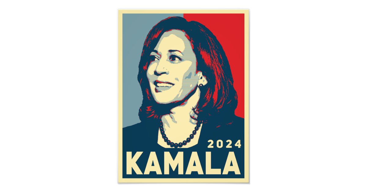 Kamala Harris 2024 Hope poster | Zazzle