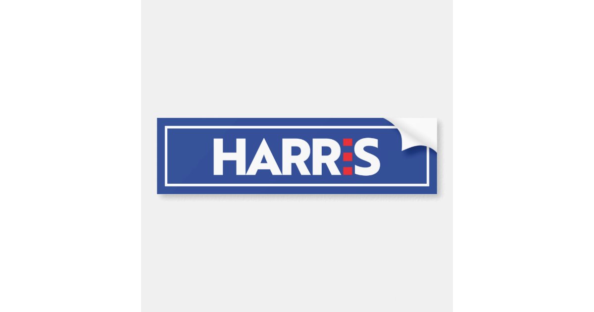 Kamala Harris Bumper Sticker | Zazzle