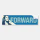 KAMALA HARRIS FORWARD BUMPER STICKER | Zazzle