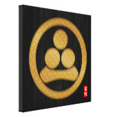 Kamon WATANABE family crest canvas print | Zazzle