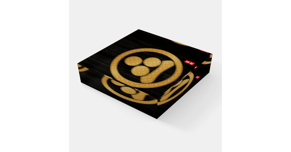 Kamon WATANABE family crest Paperweight | Zazzle