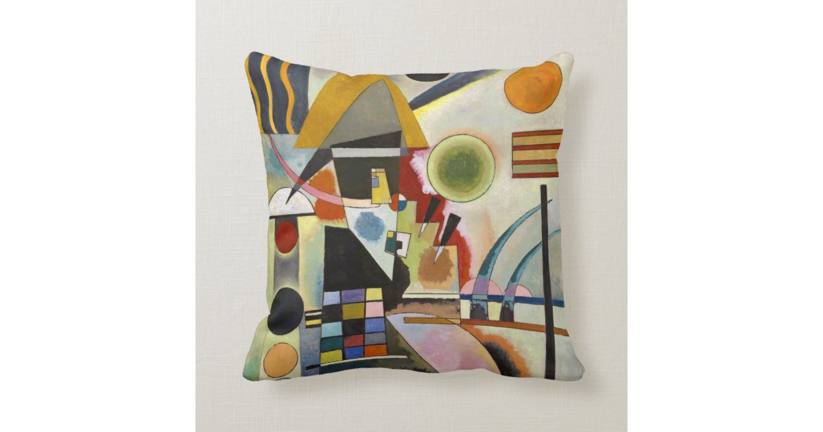 Kandinsky Abstract Artwork Throw Pillow | Zazzle.com