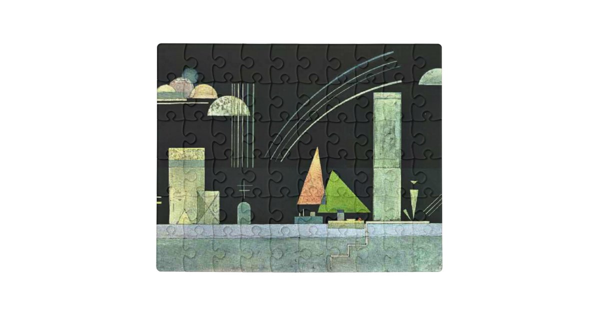 Kandinsky - At Rest Jigsaw Puzzle | Zazzle