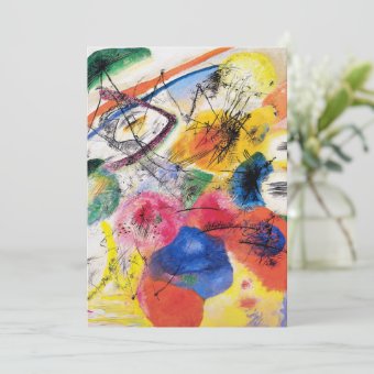 Kandinsky Black Lines Invitations | Zazzle