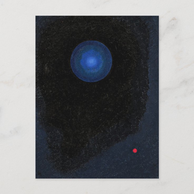Kandinsky - Blue, famous artwork, Postcard | Zazzle