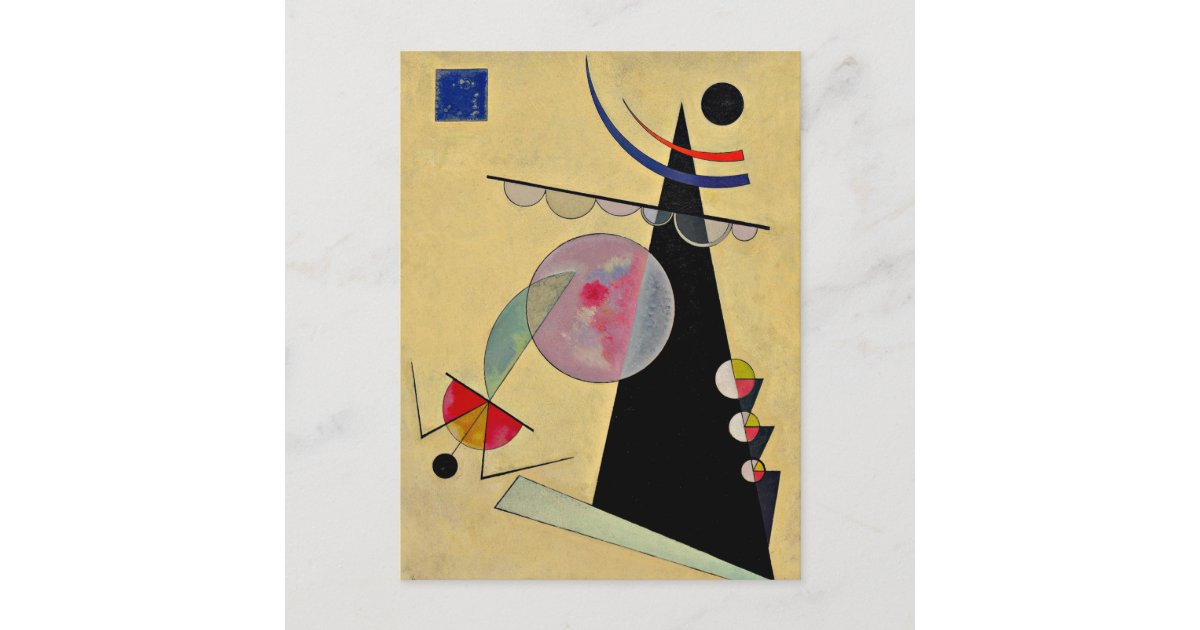 Kandinsky - Bright Unity, Postcard | Zazzle