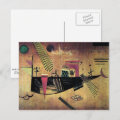 Kandinsky - Capricious Postcard | Zazzle