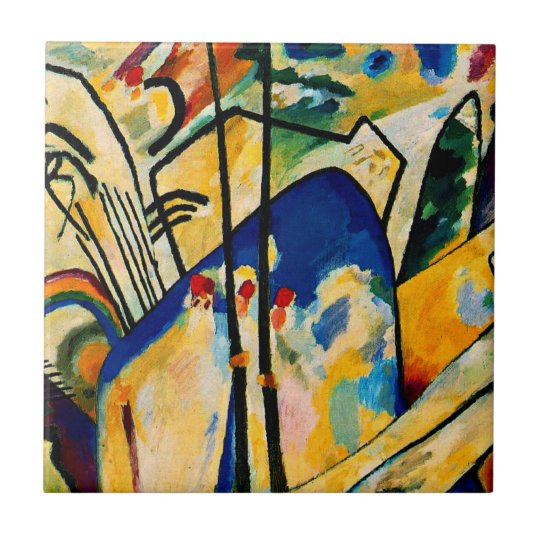 Kandinsky - Composition IV Ceramic Tile | Zazzle.com