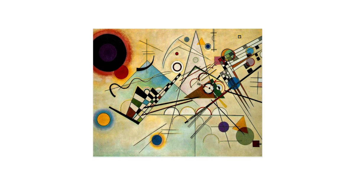 Kandinsky - Composition VIII Postcard | Zazzle.com