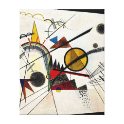 Kandinsky - In the Black Square Canvas Print | Zazzle