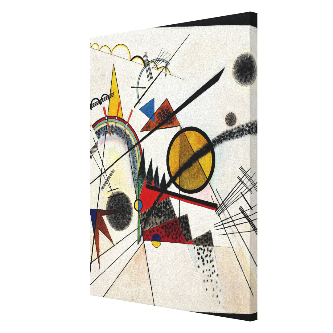 Kandinsky - In the Black Square Canvas Print | Zazzle