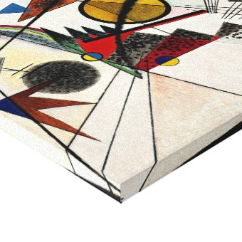 Kandinsky - In the Black Square Canvas Print | Zazzle