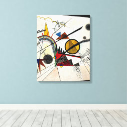 Kandinsky - In the Black Square Canvas Print | Zazzle