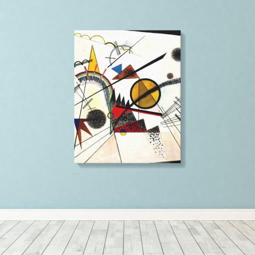 Kandinsky - In the Black Square Canvas Print | Zazzle
