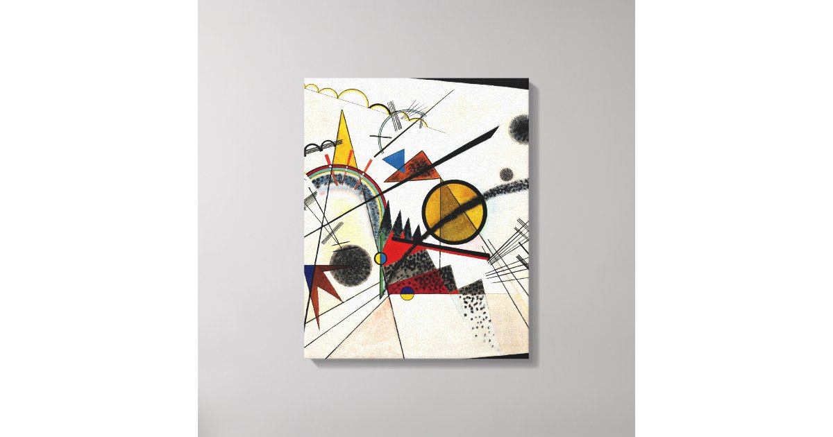 Kandinsky - In the Black Square Canvas Print | Zazzle