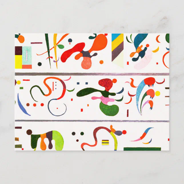 Kandinsky Succession Postcard | Zazzle