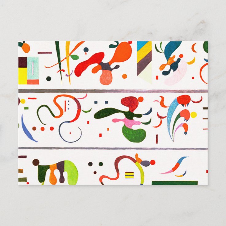 Kandinsky Succession Postcard | Zazzle