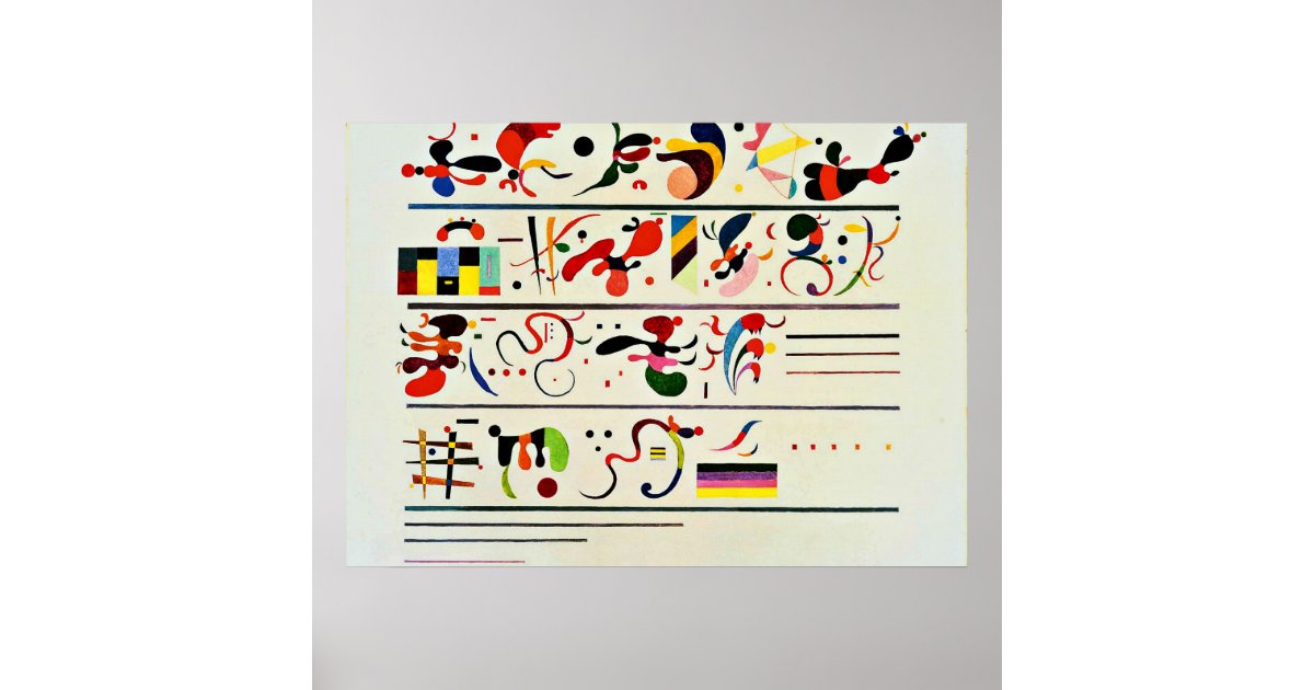 Kandinsky - Succession Poster | Zazzle