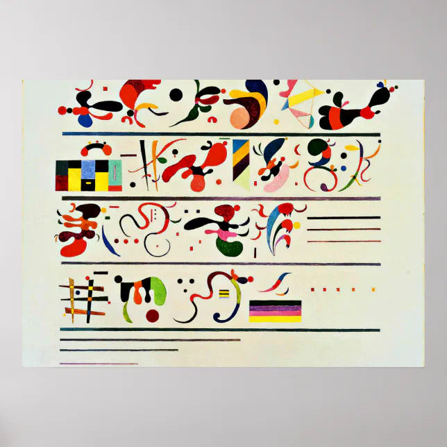 Kandinsky - Succession Poster | Zazzle