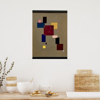 Kandinsky - Thirteen Rectangles Poster | Zazzle