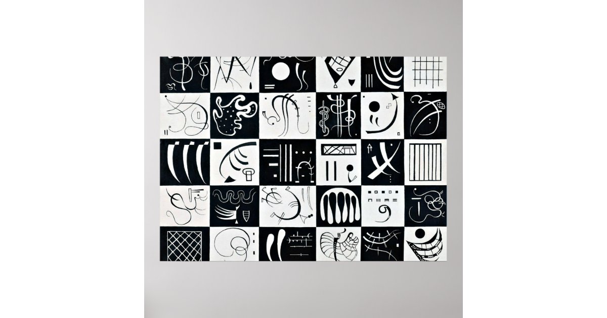 Kandinsky - Thirty Poster | Zazzle