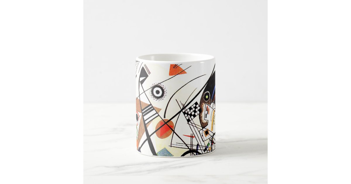 Kandinsky Tranverse Line Mug | Zazzle
