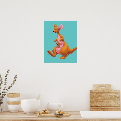 Kanga and Roo Poster | Zazzle