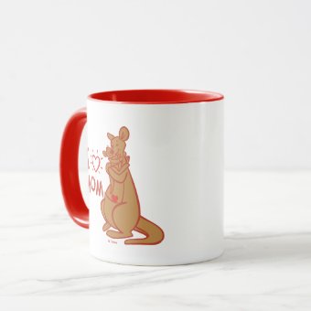 Kanga & Roo | I Love Mom Mug | Zazzle