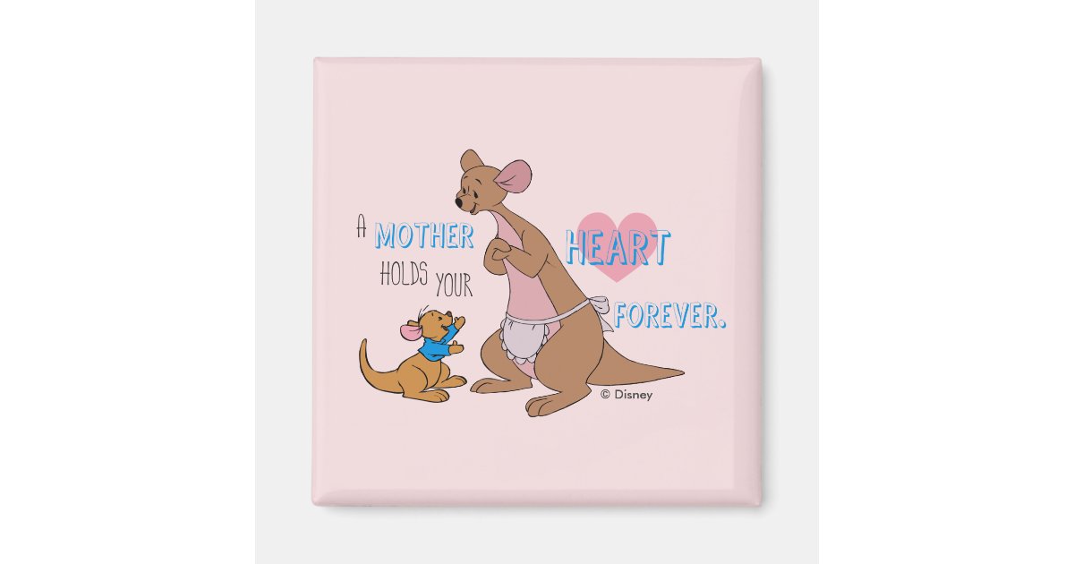 Kanga & Roo | Mother Quote Magnet | Zazzle