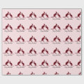 Kangaroo Australian Merry Christmas Wrapping Paper | Zazzle