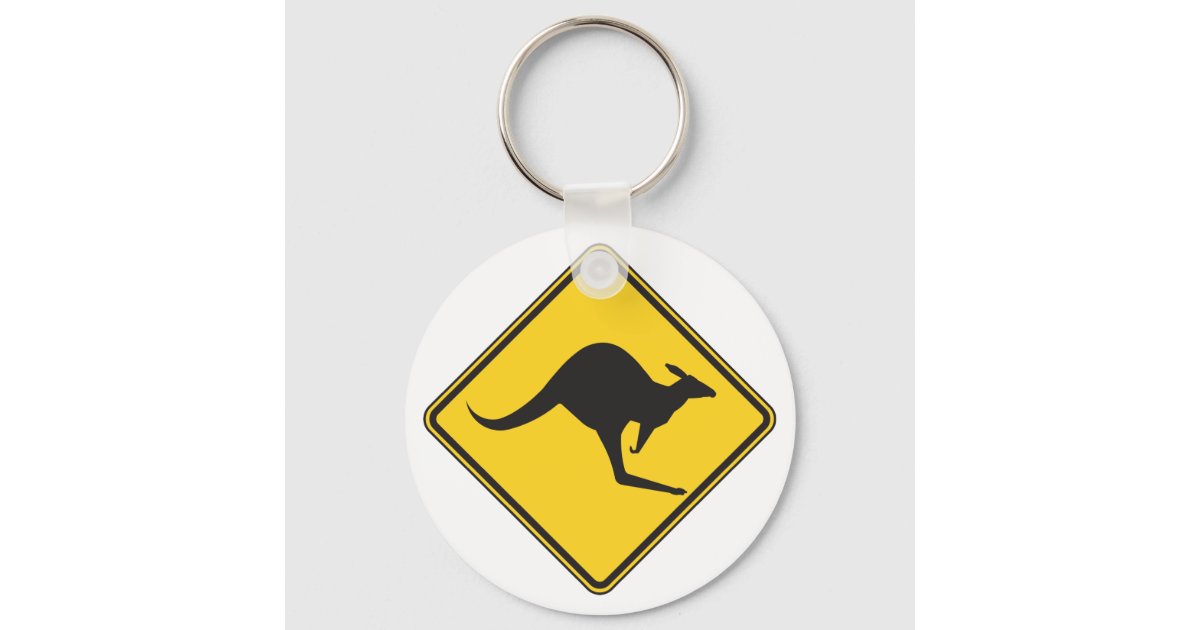 Kangaroo | Keychain | Zazzle