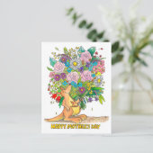 Kangaroo Mother's Day postcard by Nicole Janes | Zazzle