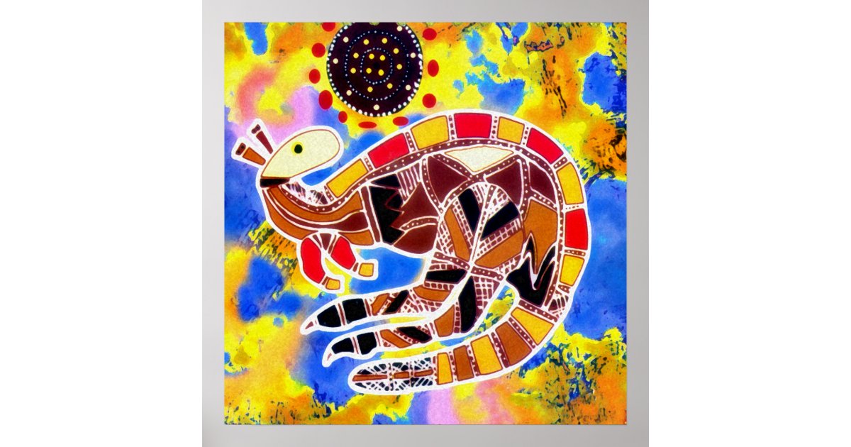 Kangaroo turn poster | Zazzle