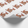 KANGAROO WITH JOEY WRAPPING PAPER | Zazzle
