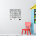 Kanji Map Poster | Zazzle