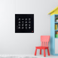 kanji - Thousand Character Classic - Poster | Zazzle