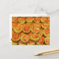 Kanom Pia ขนมเปี๊ยะ ~ Asian Sweets Desserts Food Postcard | Zazzle
