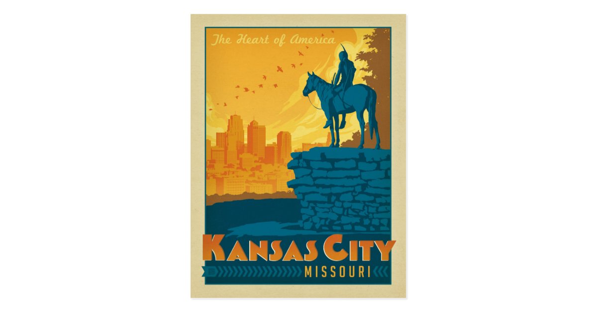 Kansas City, MO Postcard | Zazzle.com