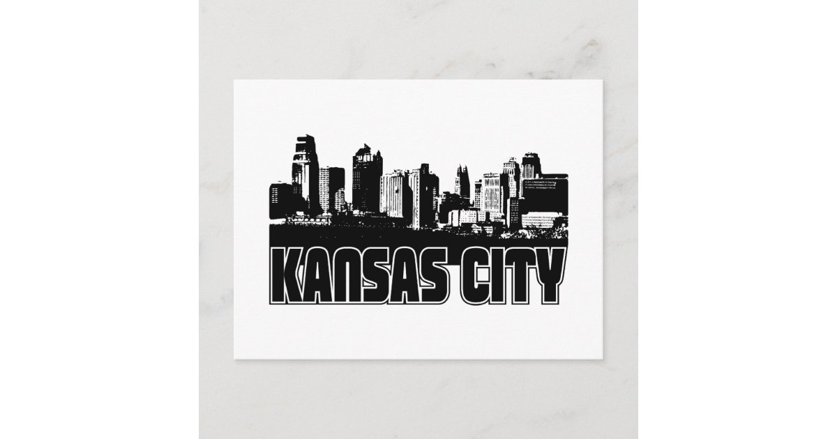 Kansas City Skyline Postcard | Zazzle
